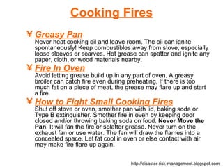 Kitchen Fire | PPT