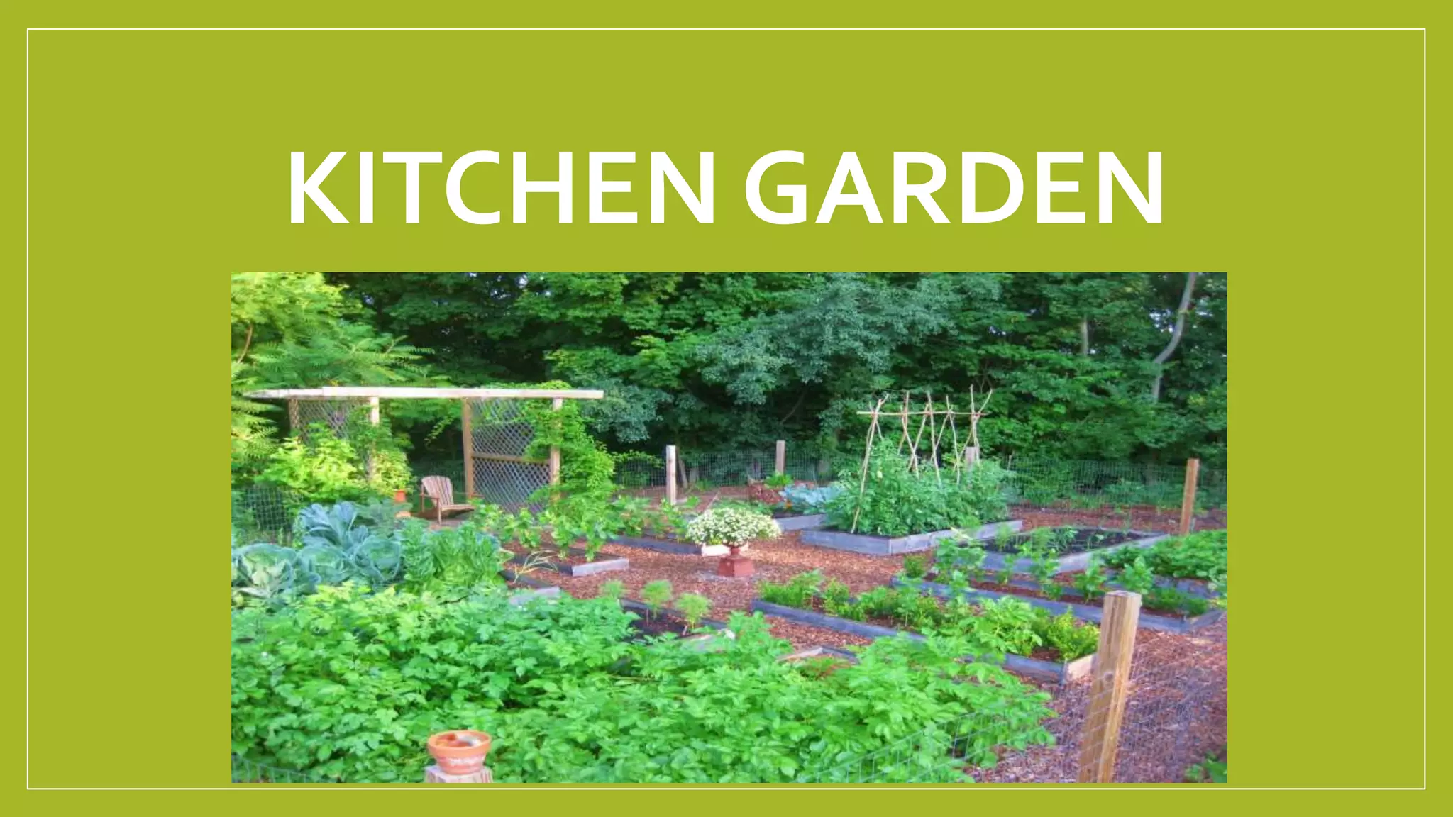 Kitchen Garden | PPTX