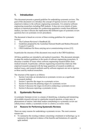 Kitchenham systematic-review-2004 | PDF