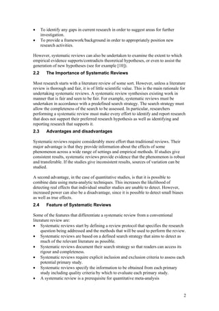 Kitchenham systematic-review-2004 | PDF