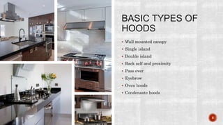 Kitchen hoods And Exhaust fans | PPTX