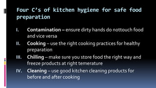 Kitchen hygiene | PPTX