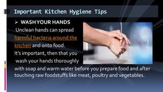 Kitchen hygiene | PPTX
