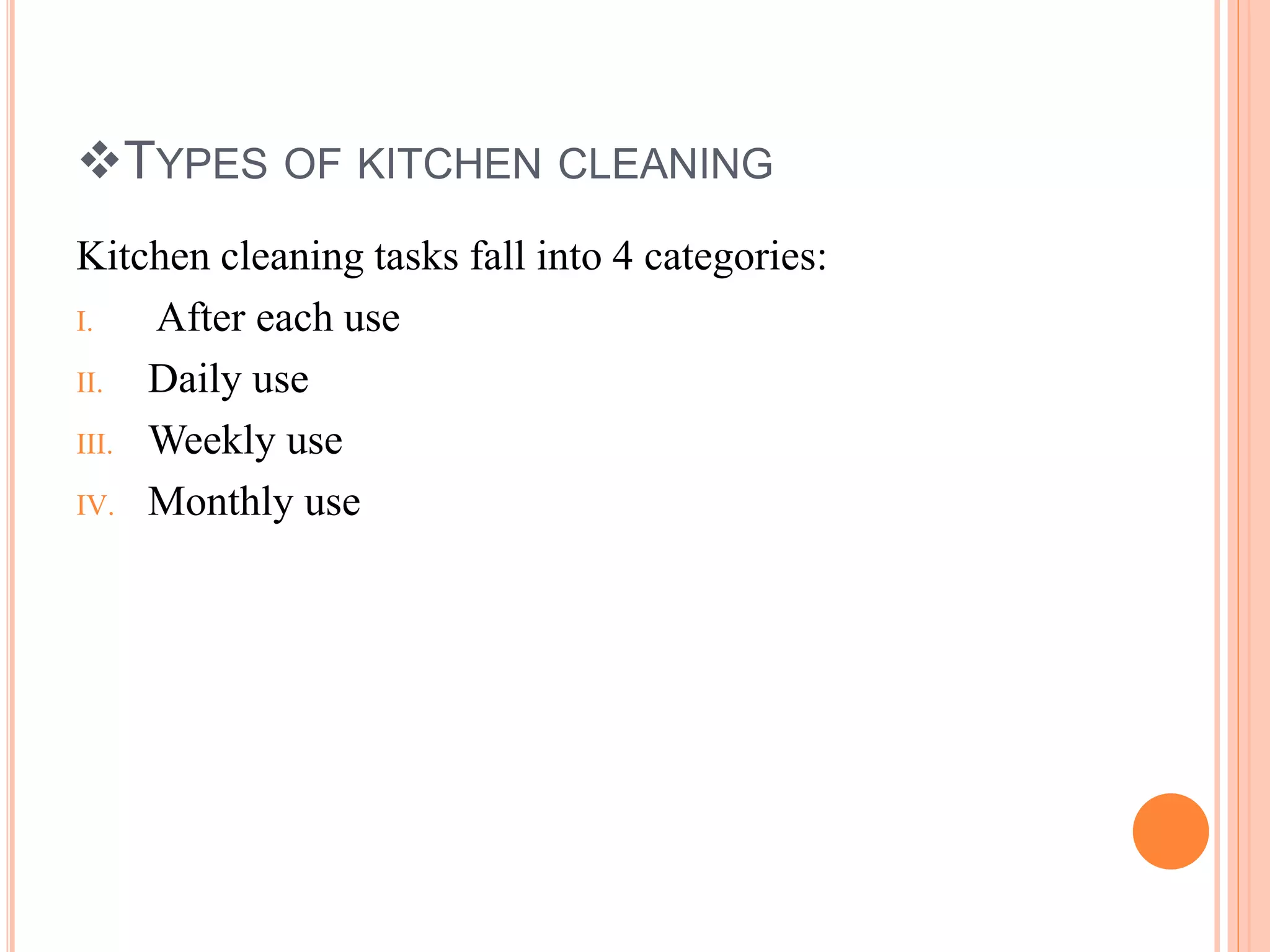 Kitchen hygiene and sanitation | PPTX