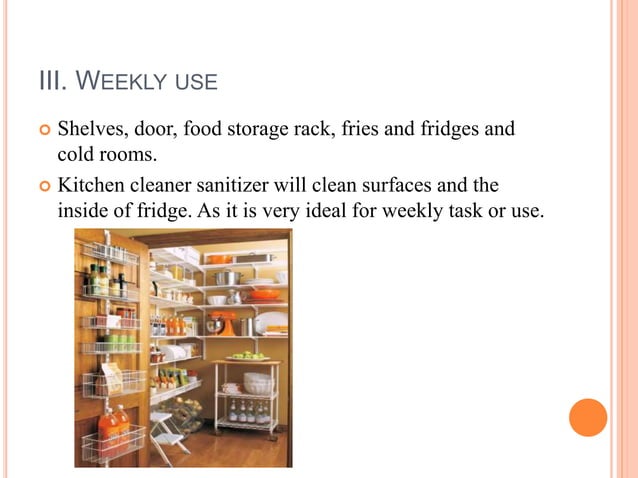 Kitchen hygiene and sanitation | PPT