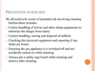 Kitchen hygiene and sanitation | PPT