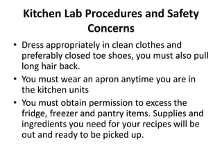 KITCHEN LAB instructions and precautions.pptx