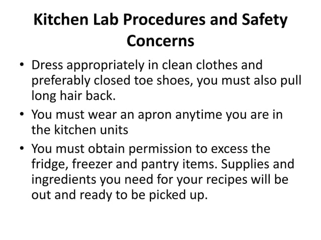 KITCHEN LAB instructions and precautions.pptx