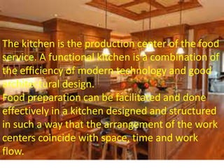 Kitchen layout | PPTX