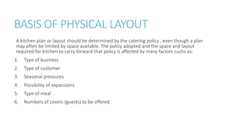 KITCHEN LAYOUT.pptx | Food & Drink