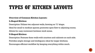 Kitchen Layout Design.pptx kitchen layout | PPTX