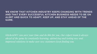 Kitchen Digital Marketing Strategy that will Boost Your Sales | PDF