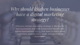 Kitchen Digital Marketing Strategy that will Boost Your Sales | PDF