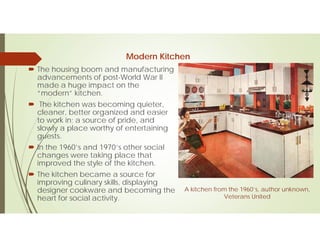 KITCHENS-A Brief History of the Kitchen The origins of the kitchen | PDF