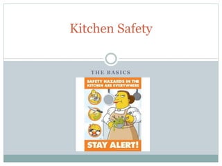Kitchen safety | PPTX
