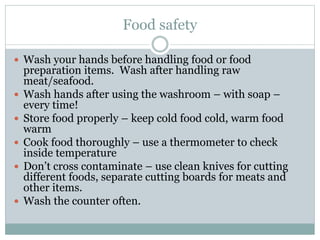 Kitchen safety | PPTX
