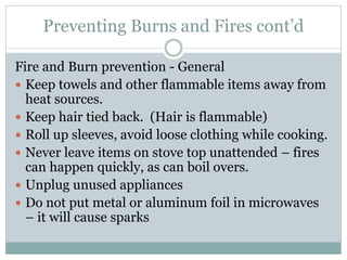 Kitchen safety | PPTX