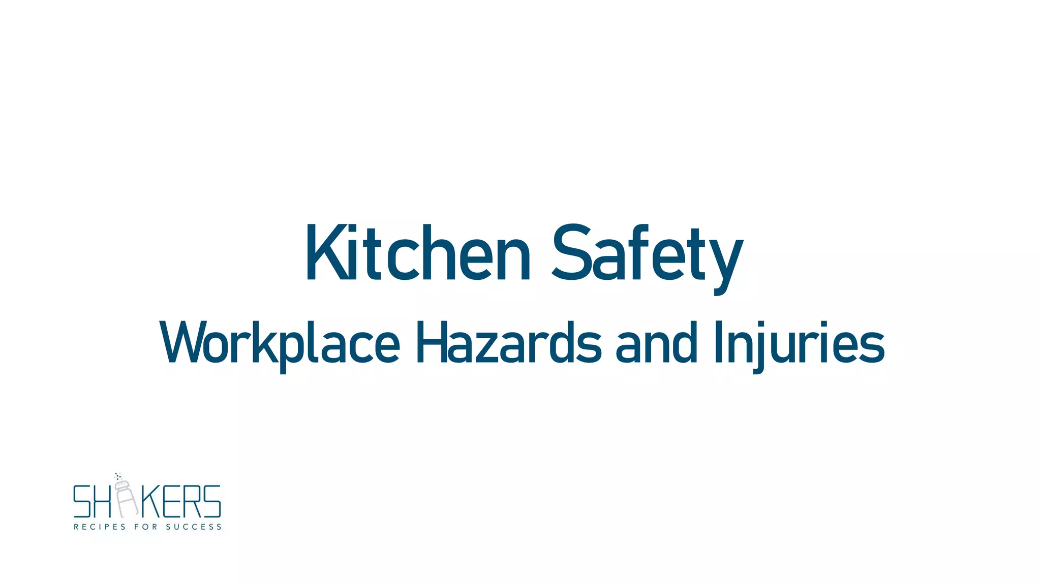 Kitchen Safety.pdf | First Aid | Injuries