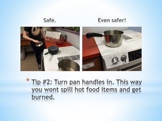 Kitchen safety digital story | PPTX