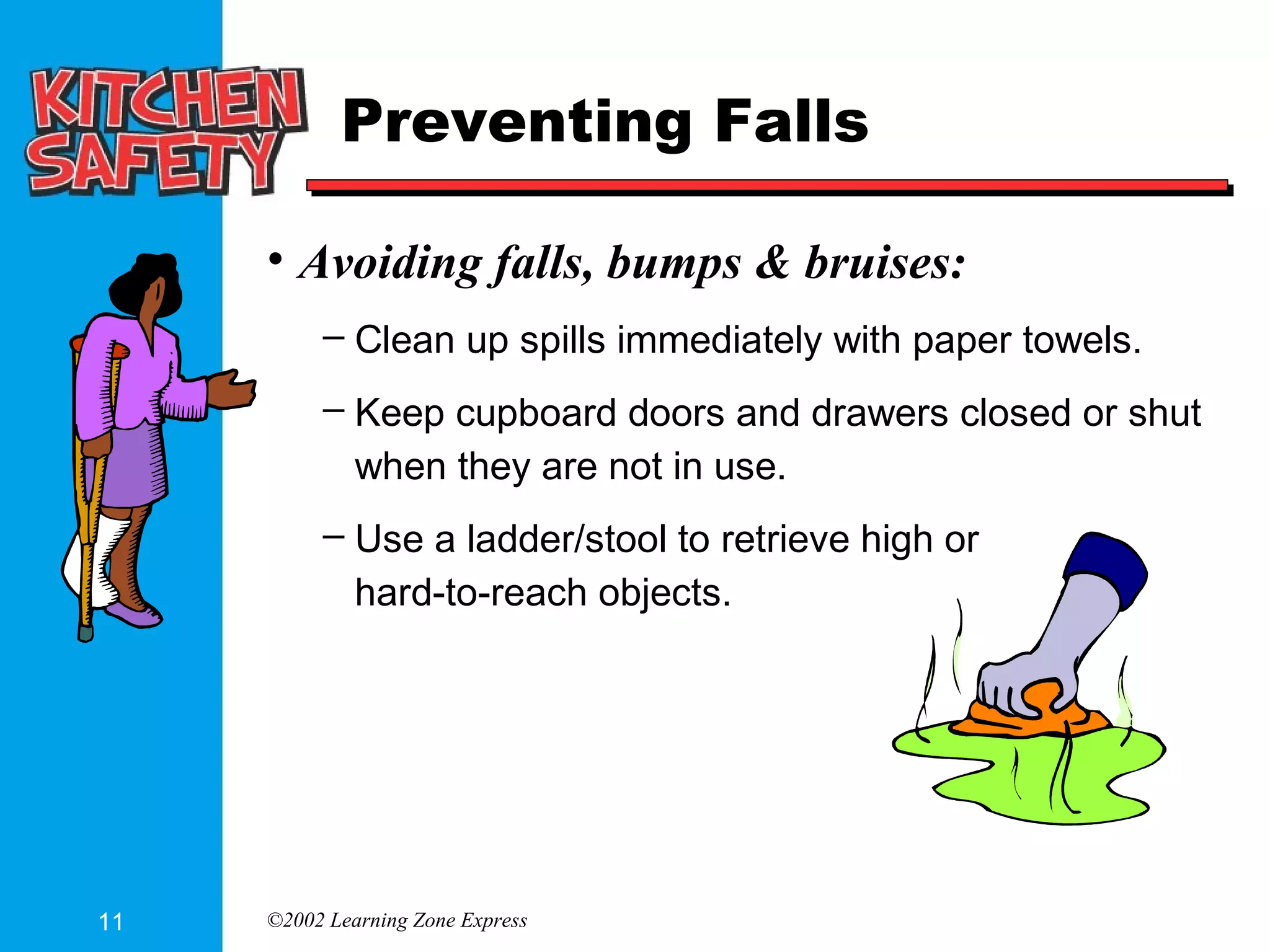 Kitchen safety part 1 powerpoint | PPT