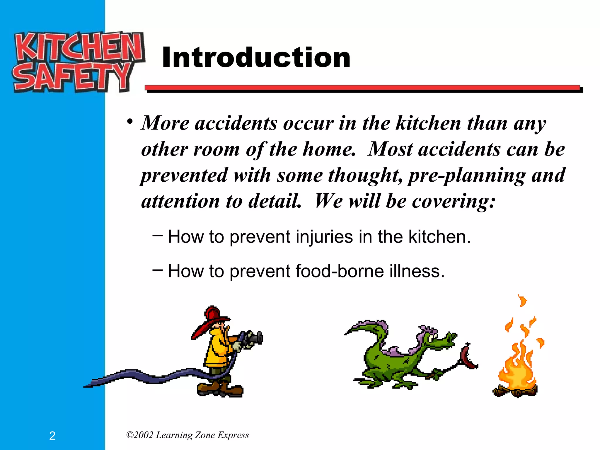 Kitchen safety part 1 powerpoint | PPT