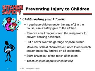 Kitchen safety part 1 powerpoint | PPT
