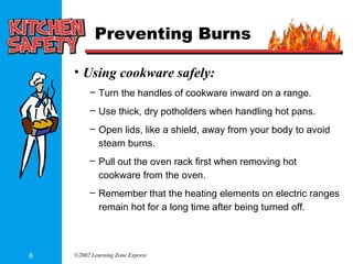 Kitchen safety part 1 powerpoint | PPT