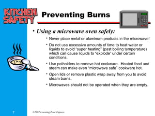 Kitchen safety part 1 powerpoint | PPT