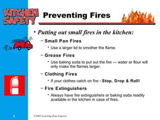 Kitchen Fire Safety Powerpoint