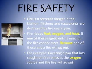 Kitchen Fire Safety Powerpoint