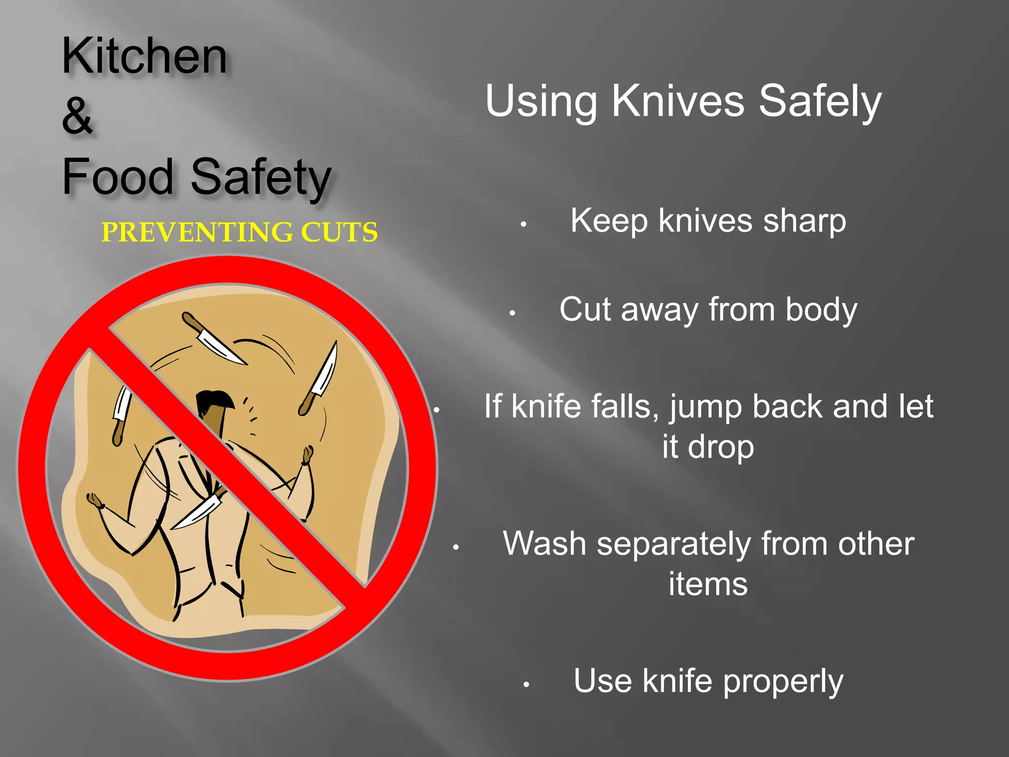 Kitchen safety stinson | PPTX