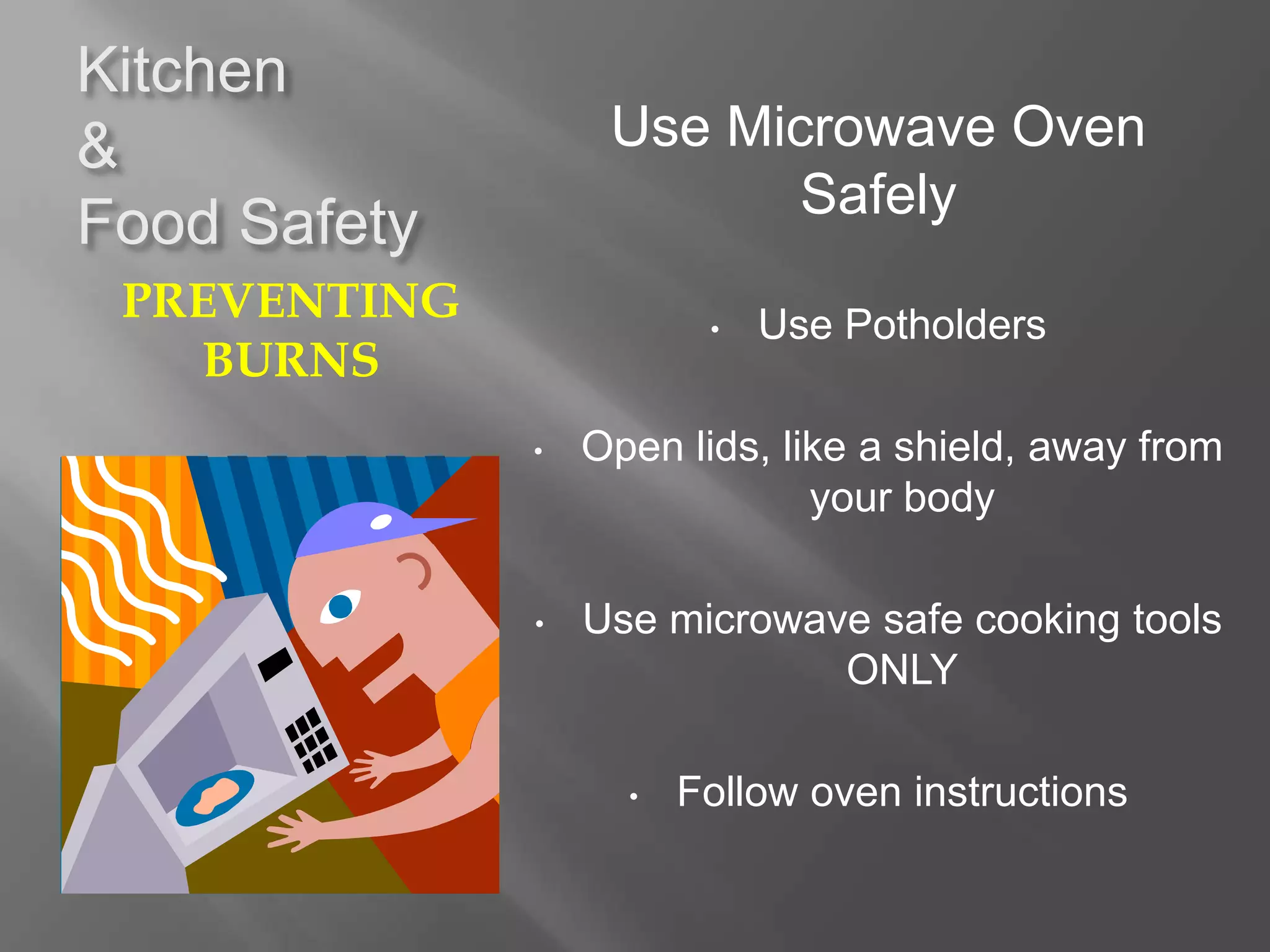 Kitchen safety stinson | PPTX