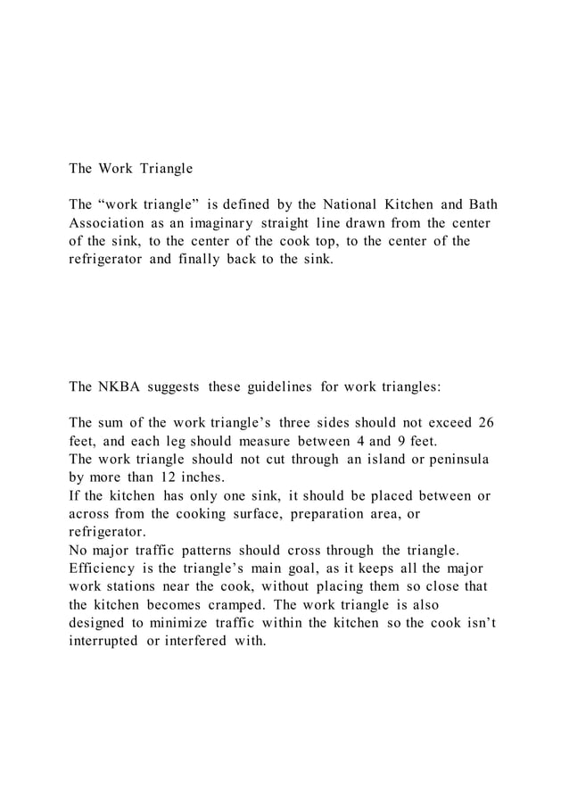 Kitchens, Baths and Universal DesignAn introduction to Space P | DOCX