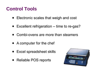 NZ Kitchen Cost Control | PPT