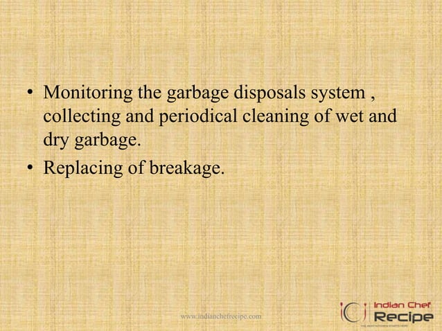 Kitchen stewarding department | PPTX | Home Appliances | Home & Garden