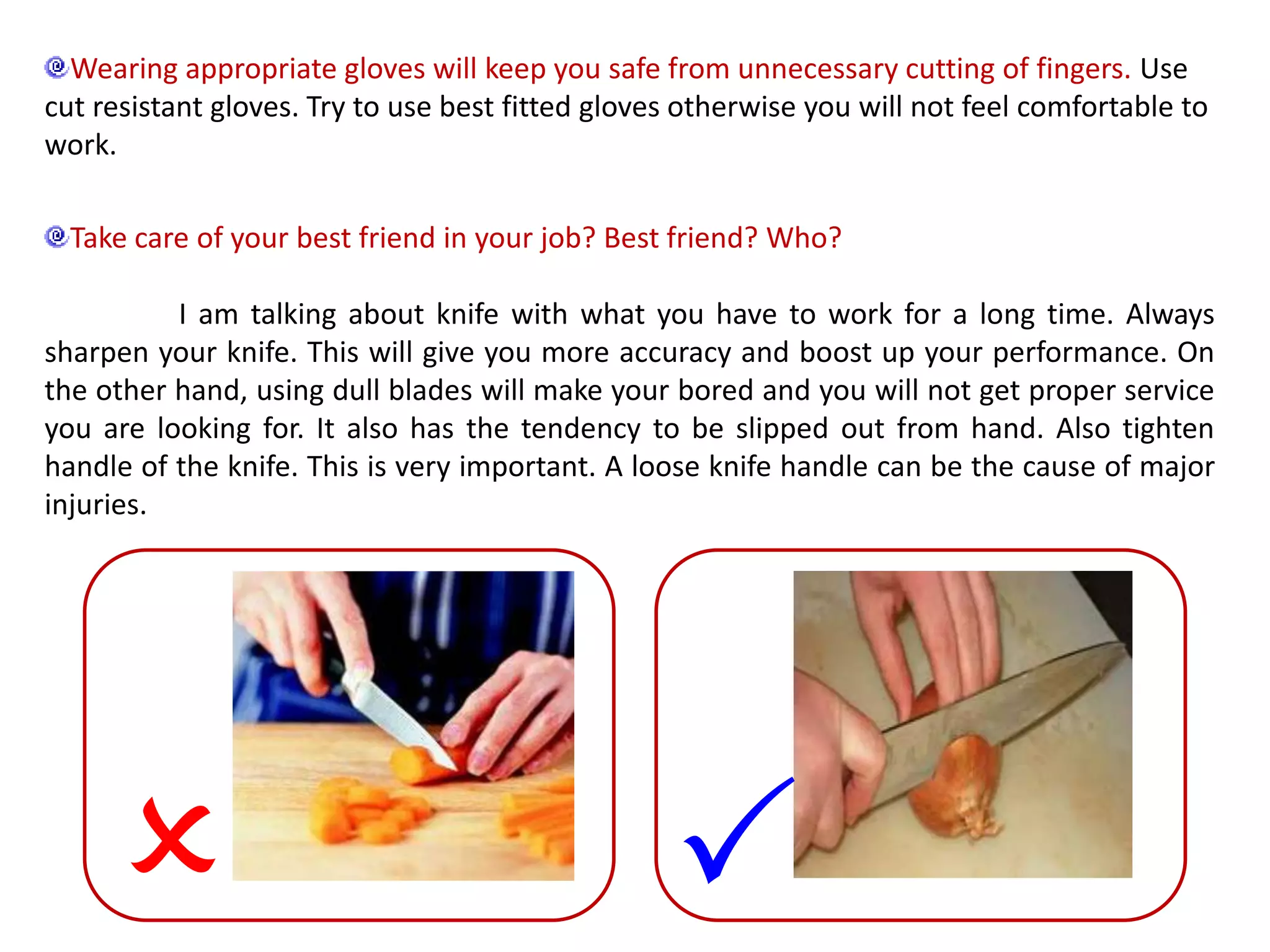 Kitchen Safety Tips | PPTX