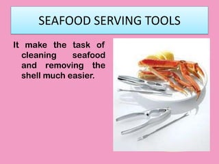 Seafood Serving Kitchen Tools