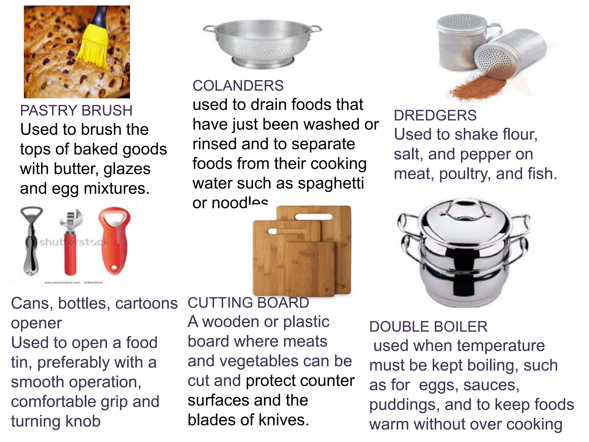 Kitchen tools | PPTX