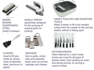 Kitchen tools | PPTX