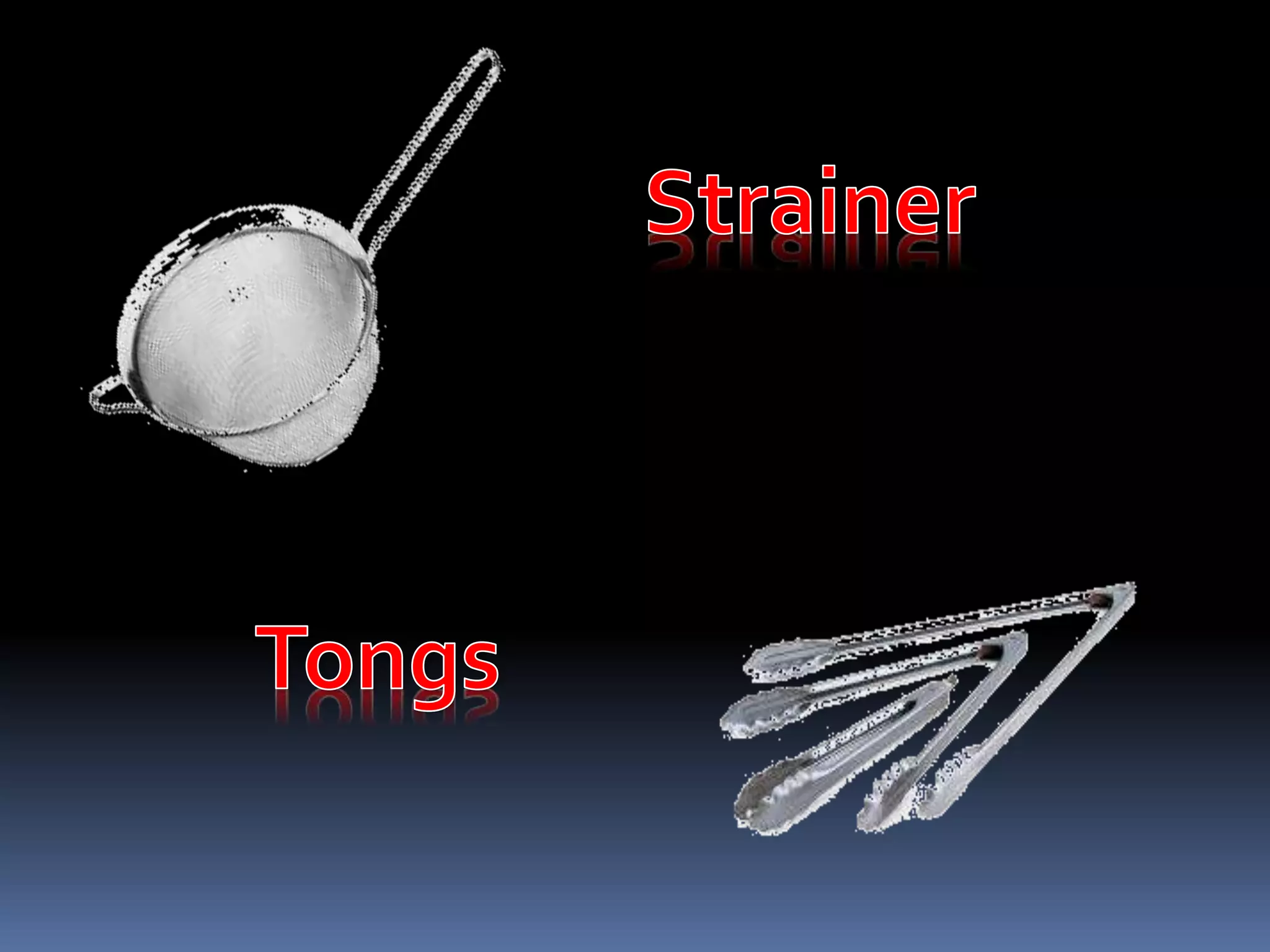 Kitchen tools Use in Preparing Cereals and Starch | PPTX