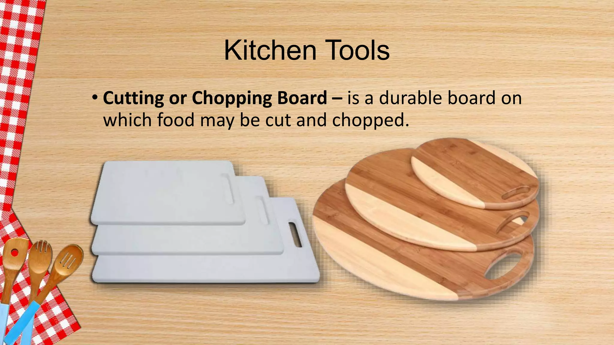 Kitchen tools and equipment | PPTX