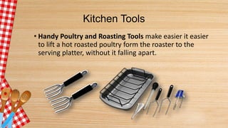 Handy Poultry And Roasting Tools