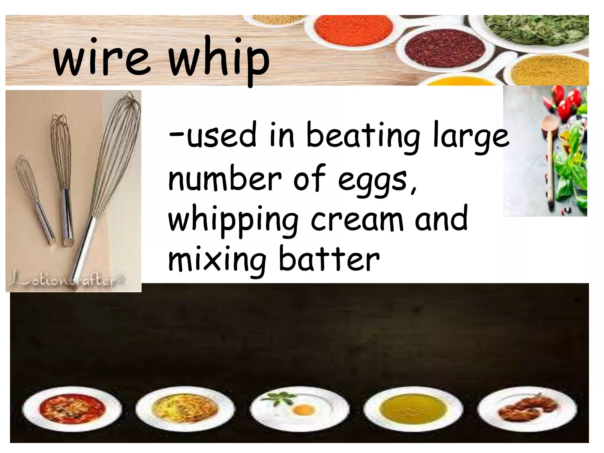 Kitchen tools and equipment | PPTX