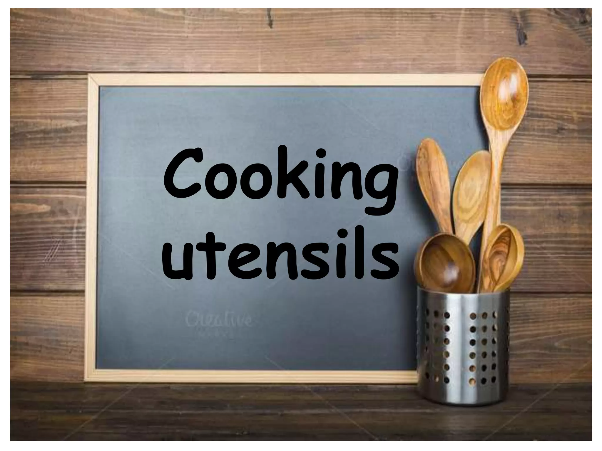 Kitchen tools and equipment | PPTX | Cooking | Food & Drink