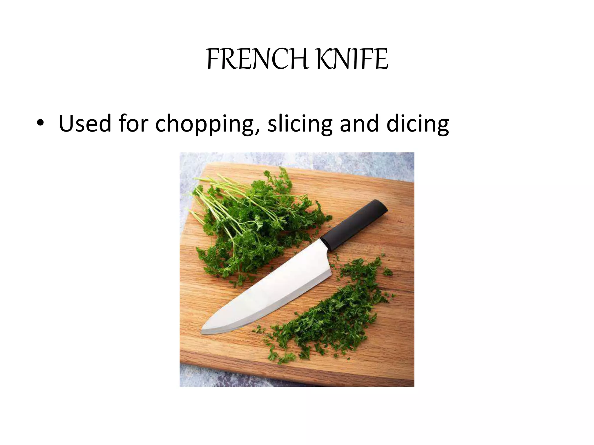 Kitchen tools and equipment needed in preparing appetizers cookery12.pptx