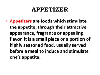 Kitchen tools and equipment needed in preparing appetizers cookery12.pptx