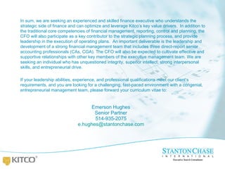 CFO Kitco Metals | PPT