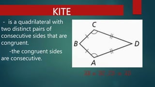 Solving problems involving a KITE (Grade 9).pptx