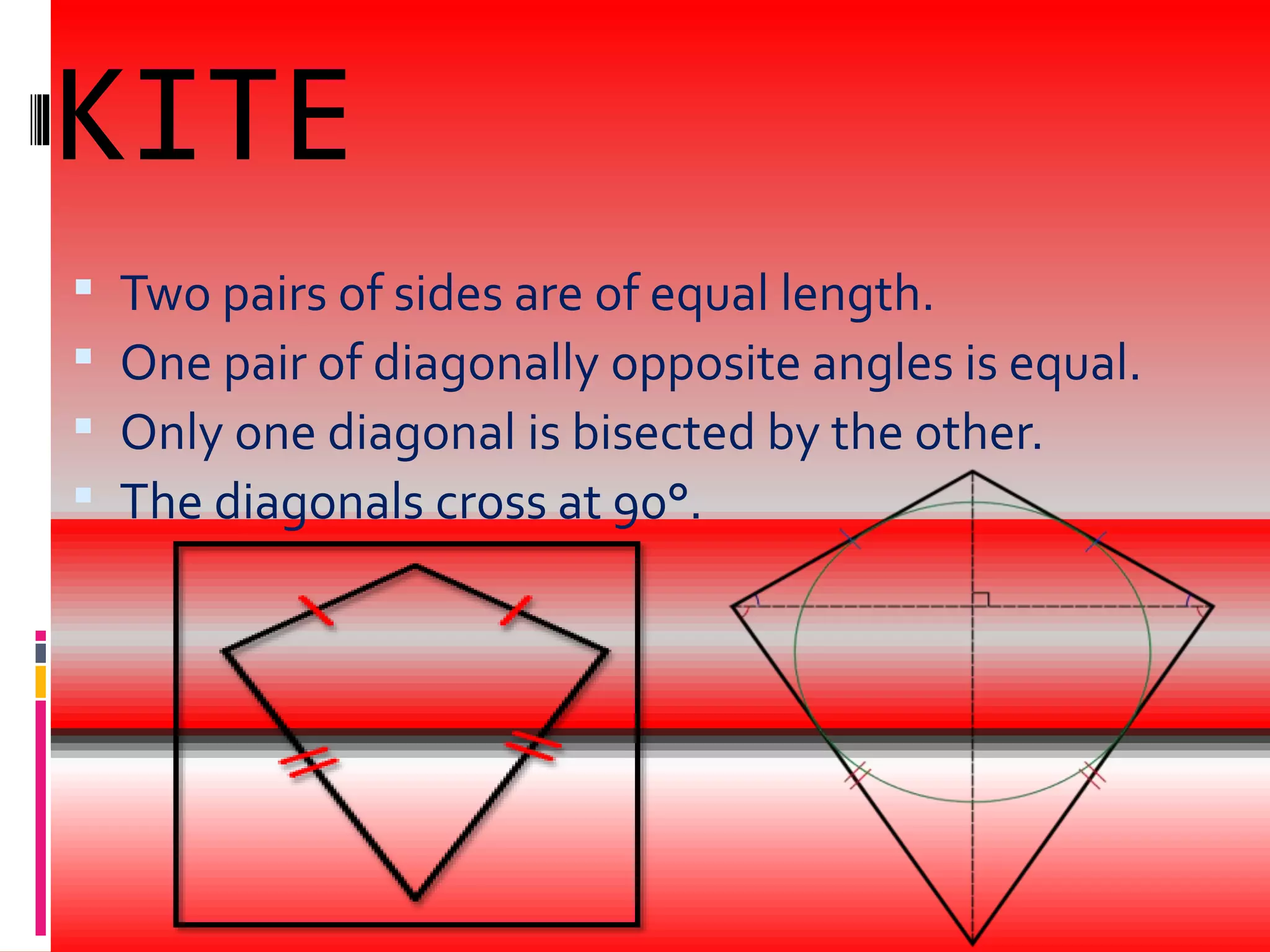 Kite a special quadrilateral | PPTX