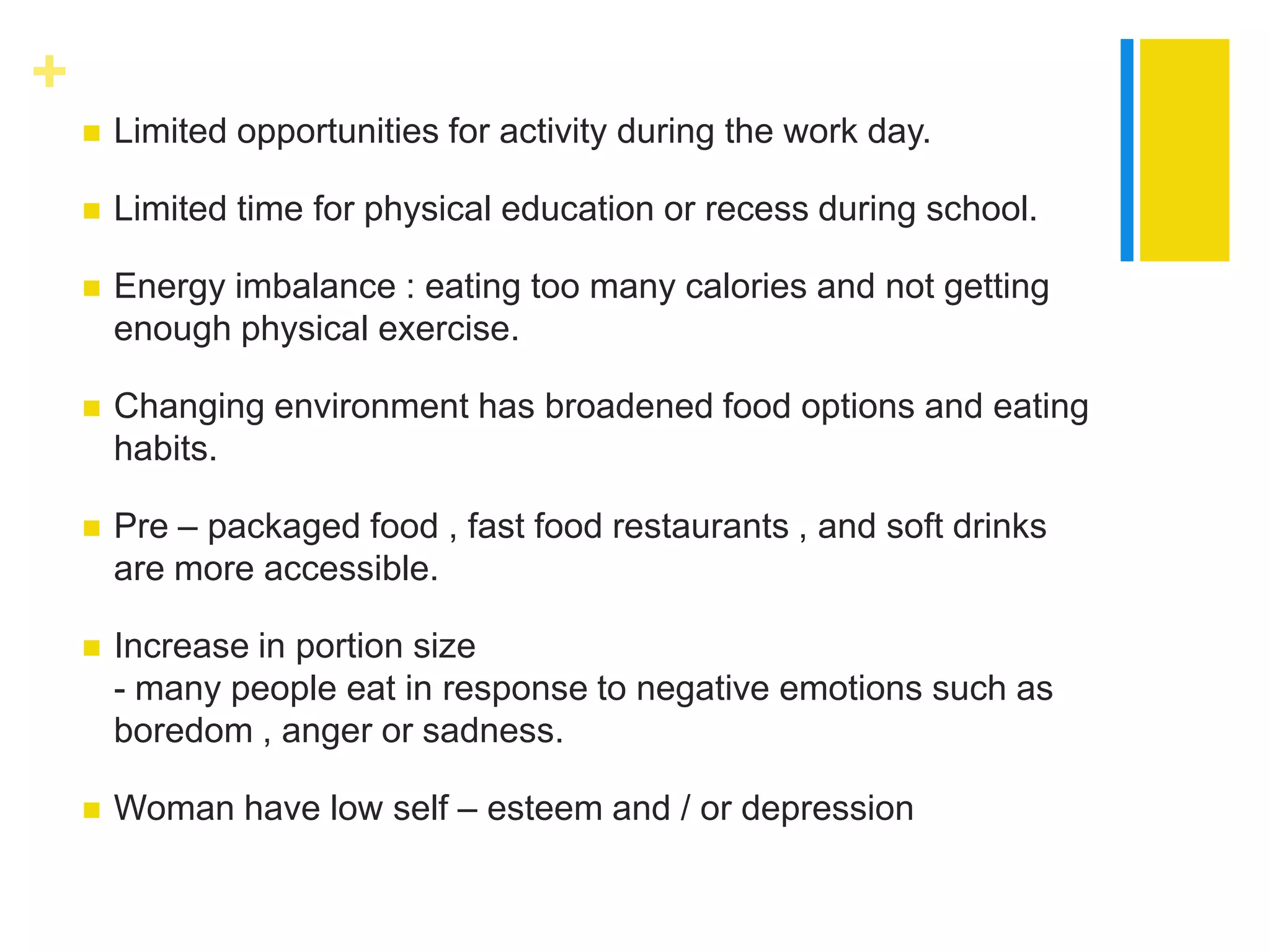 Obesity Project | PPTX
